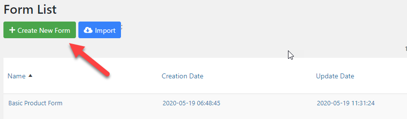 Using a Template - All in One Forms