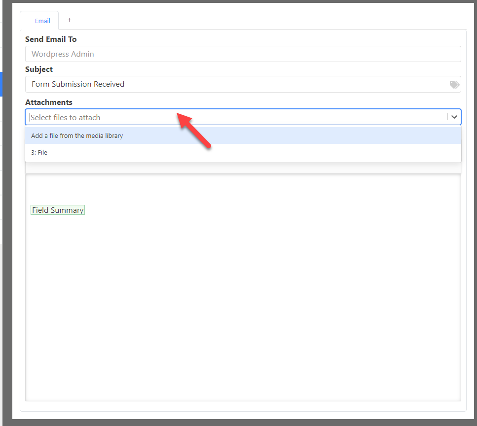 Attachment Add On - All in One Forms