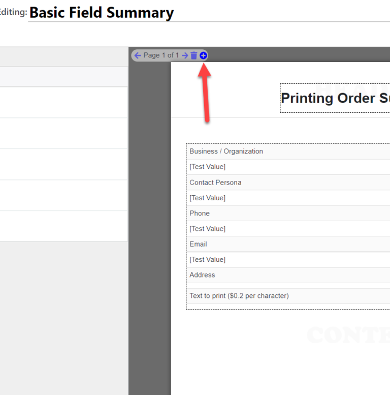 Creating multiple pages template - All in One Forms