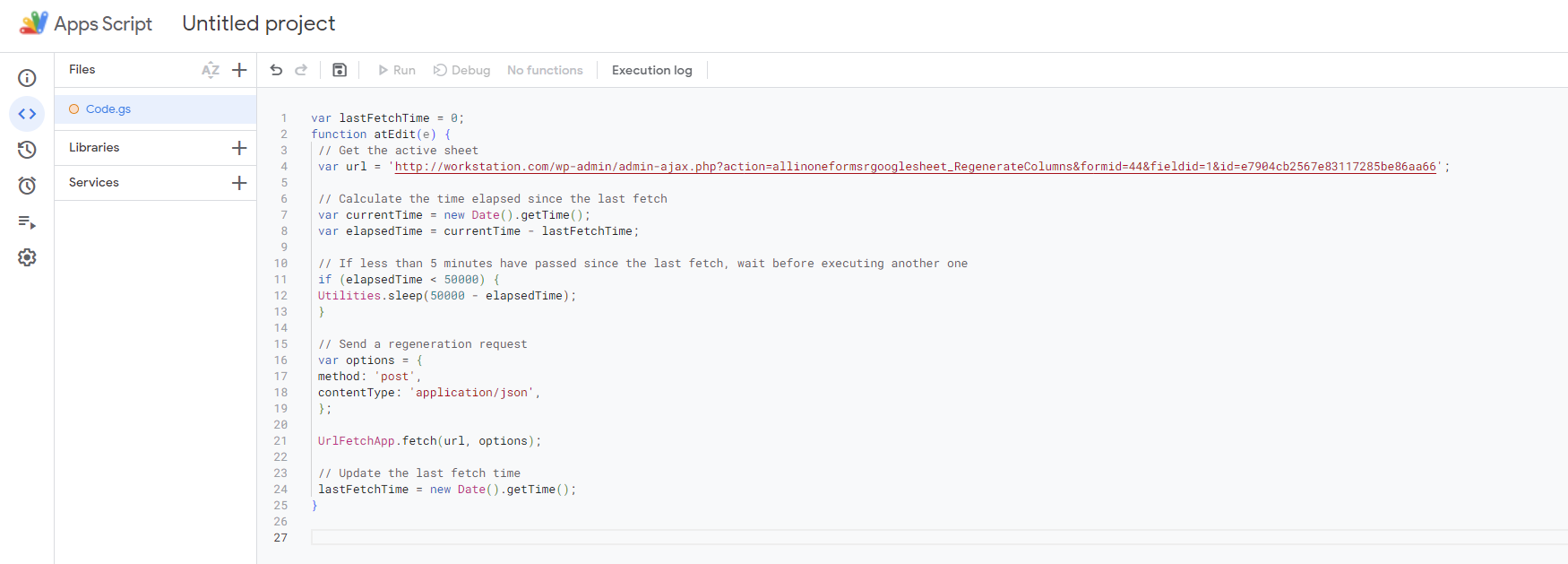 Sync chained selects with a Google Drive sheet - All in One Forms